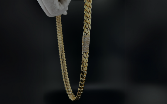 Cuban Link Guy Handcrafted silver and gold Miami Cuban Links